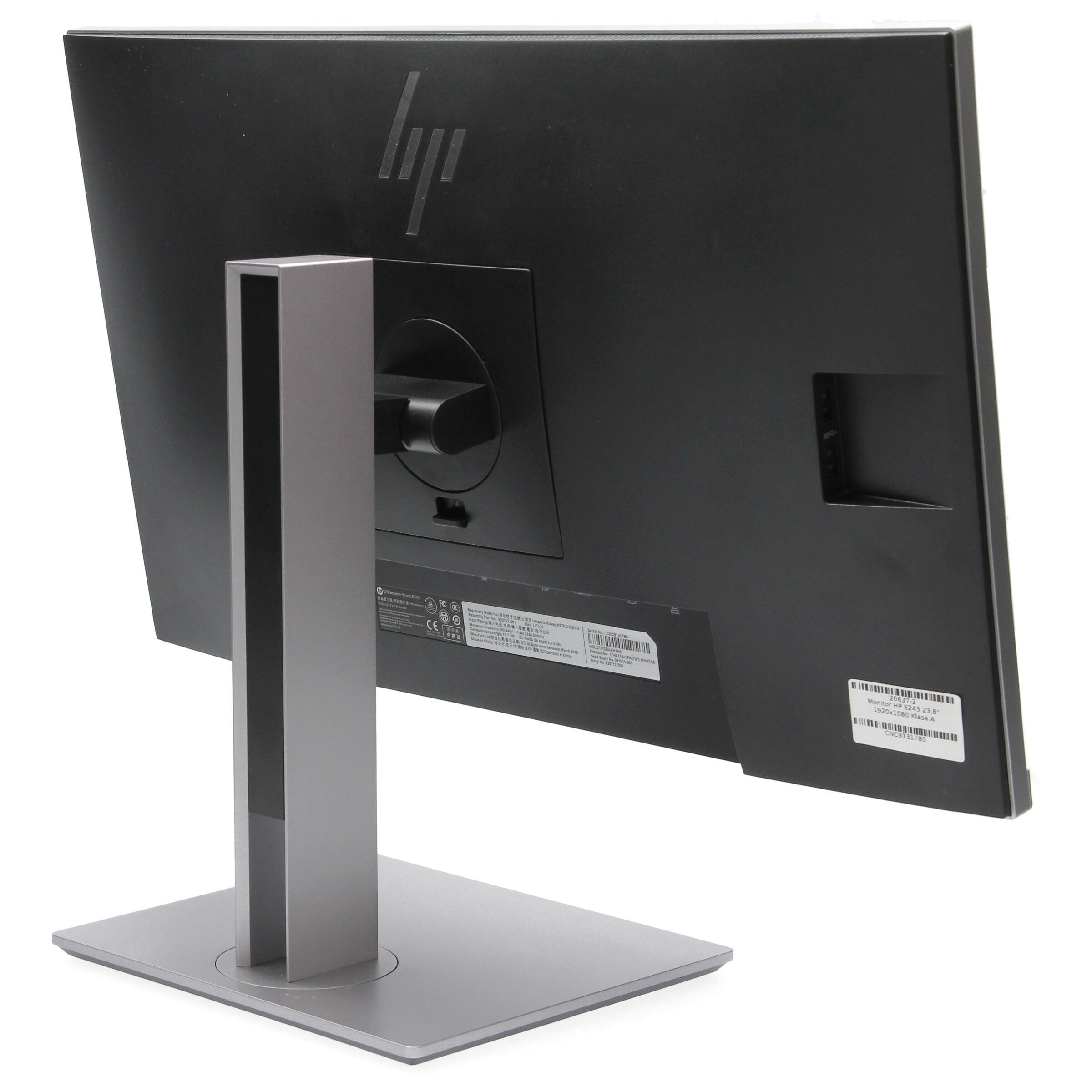 Monitor HP E243 23,8" 1920x1080 Klasa A - Rnew.pl
